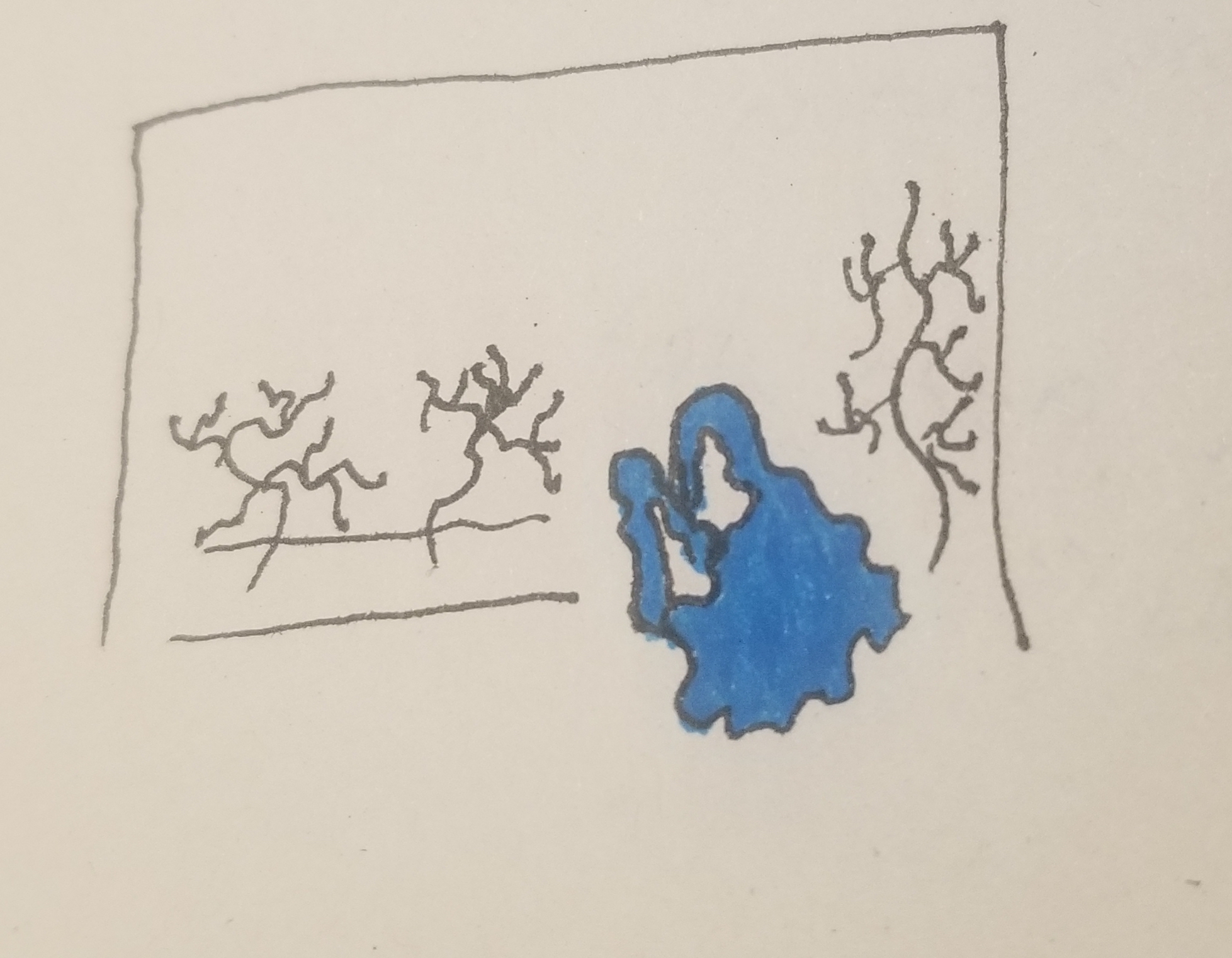 Irene Trejo – each drop carries a story-sound – A row of trees